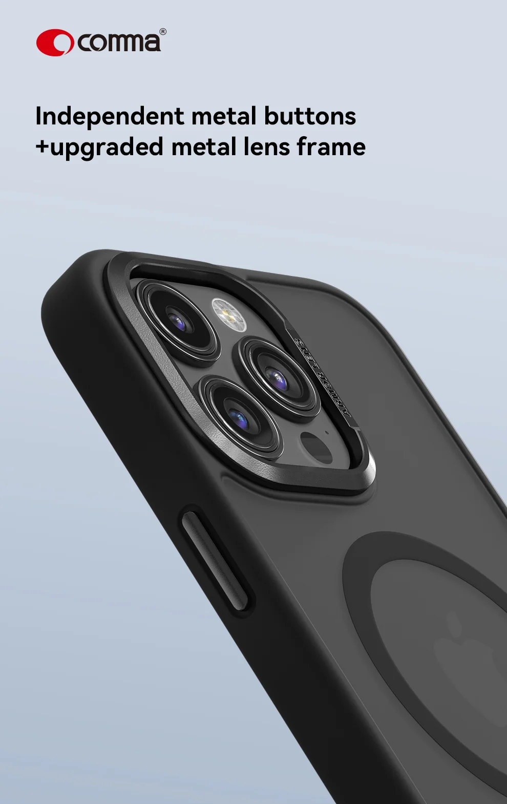 Comma iPhone 16 Pro Max Joy Elegant Magsafe dėklas|Mobili prekyba