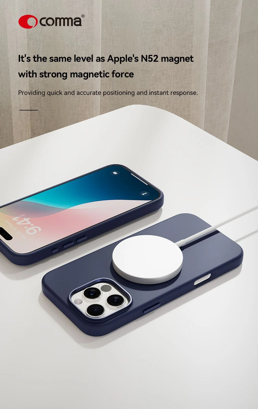 Comma iPhone 16 Pro Max Nature Magsafe dėklas|Mobili prekyba