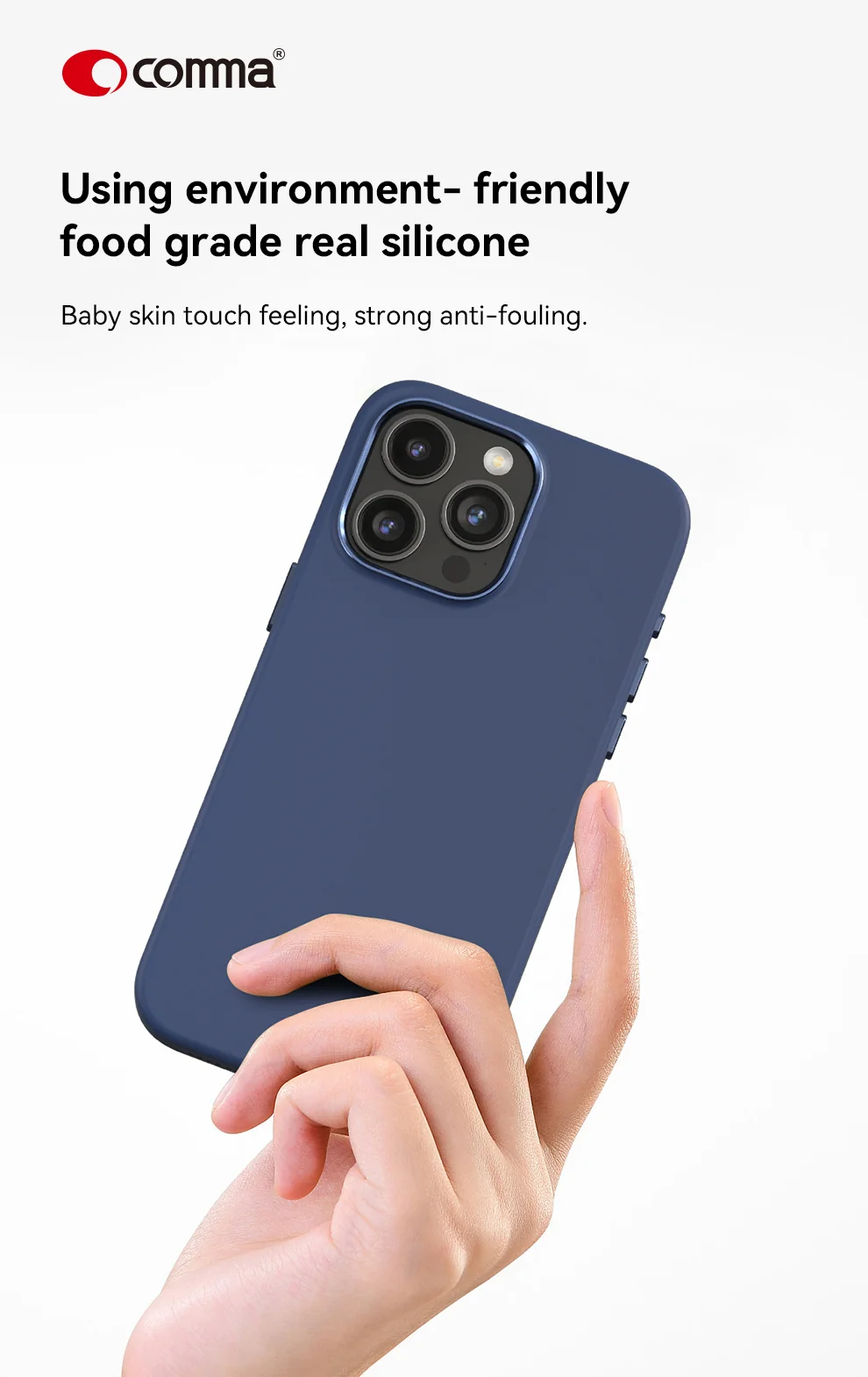 Comma iPhone 16 Pro Max Nature Magsafe dėklas|Mobili prekyba