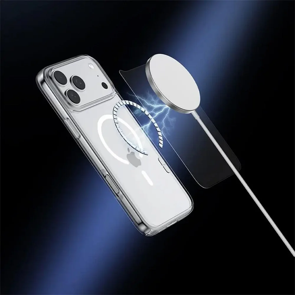 Comma iPhone 17 Pro Glass Series MagSafe dėklas|Mobili prekyba