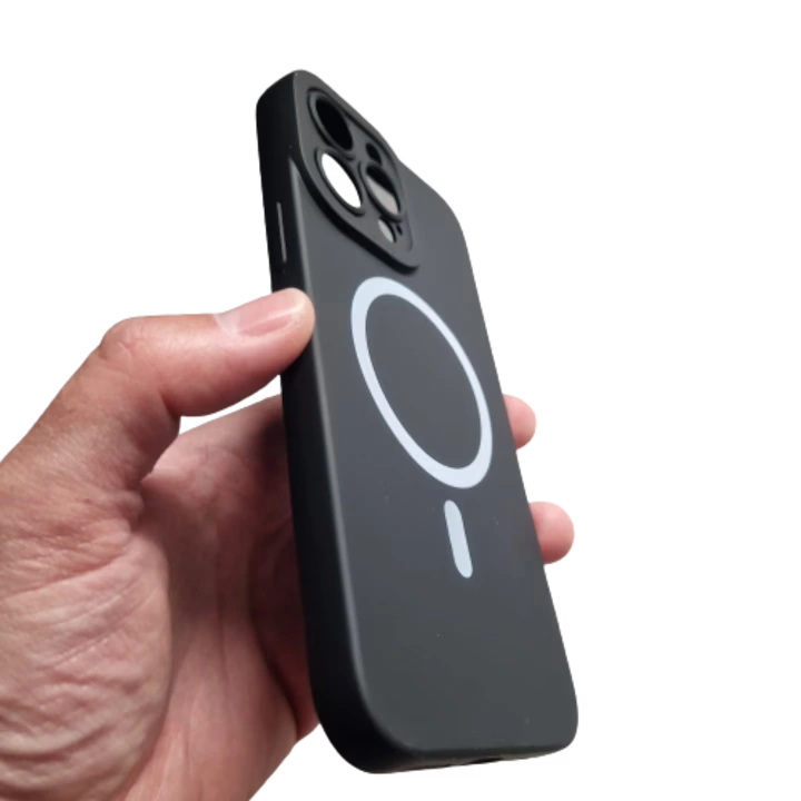 Smart iPhone 15 Soft MagSafe silikoninis dėklas|Mobili prekyba